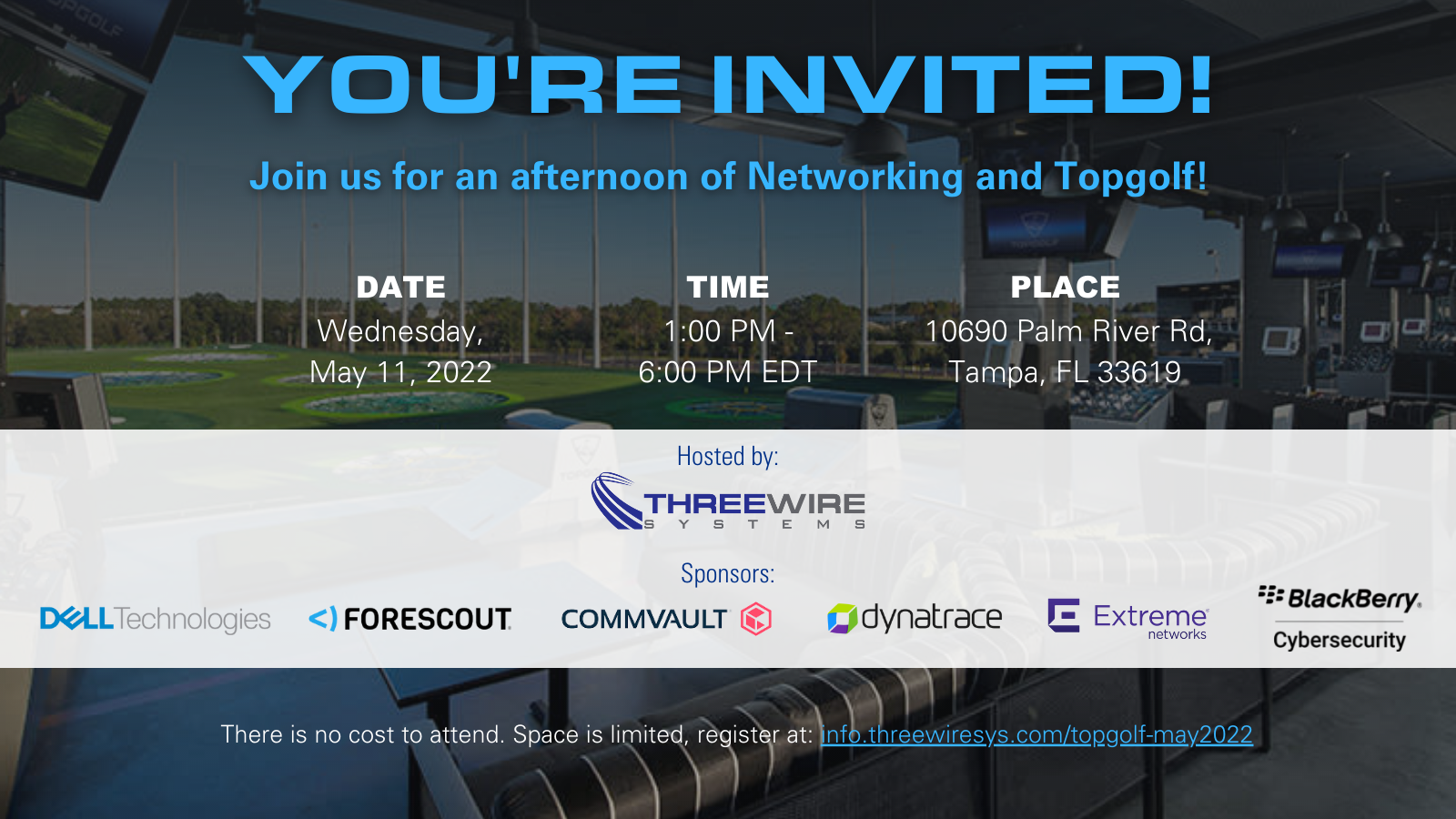 Three Wire Invites you to Topgolf!